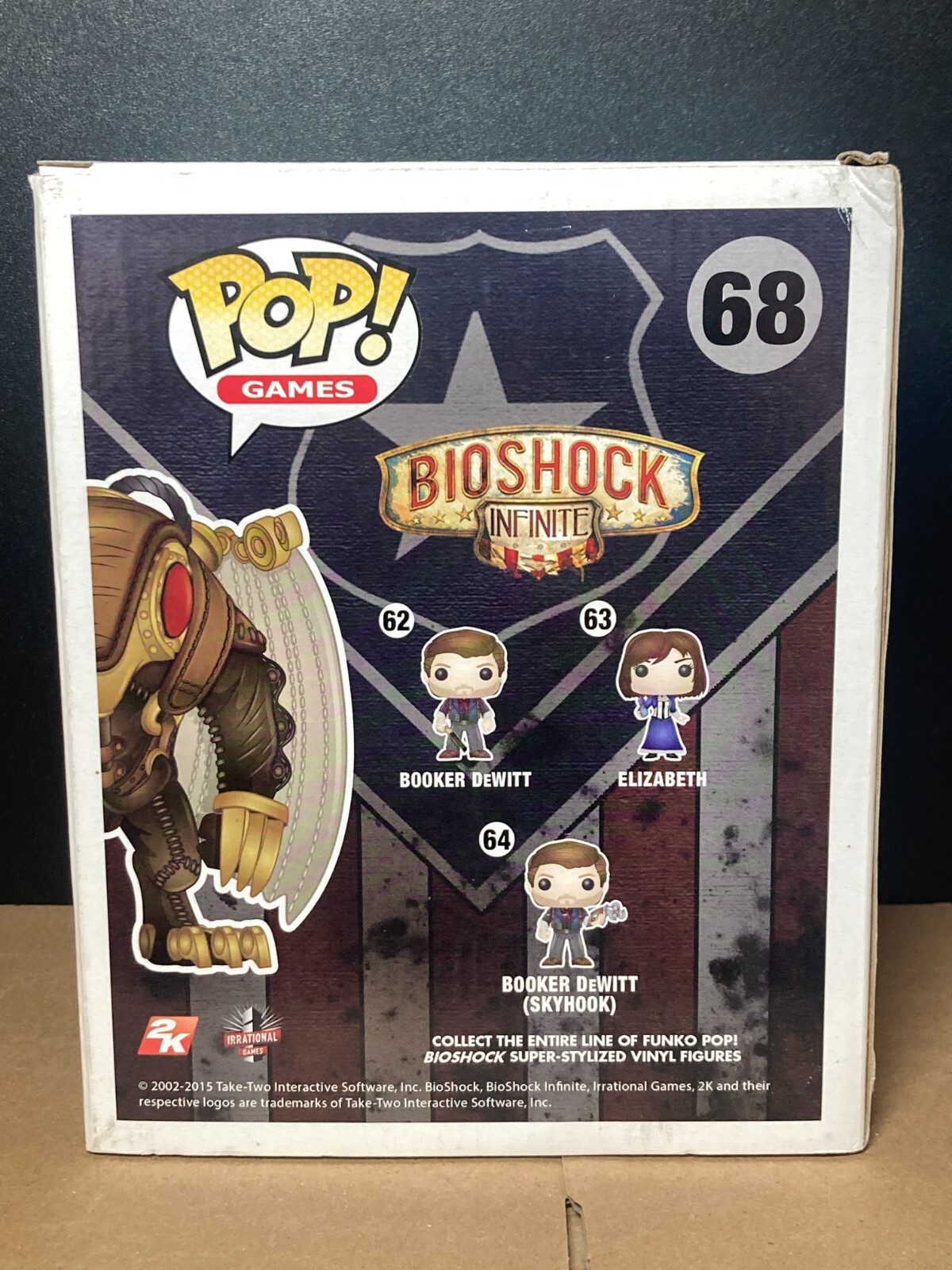 Funko POP Bioshock 68 Songbird Damaged Box | eBay
