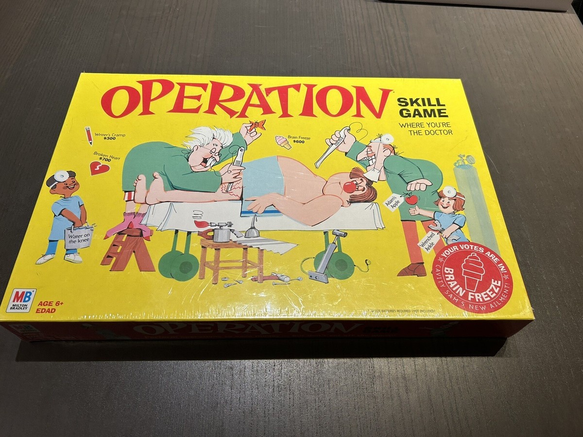 Operation Milton Bradley Toy