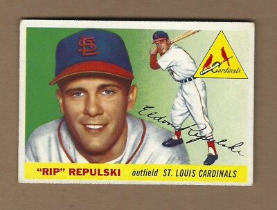 1955 TOPPS BASEBALL RIP REPULSKI # 55 | eBay