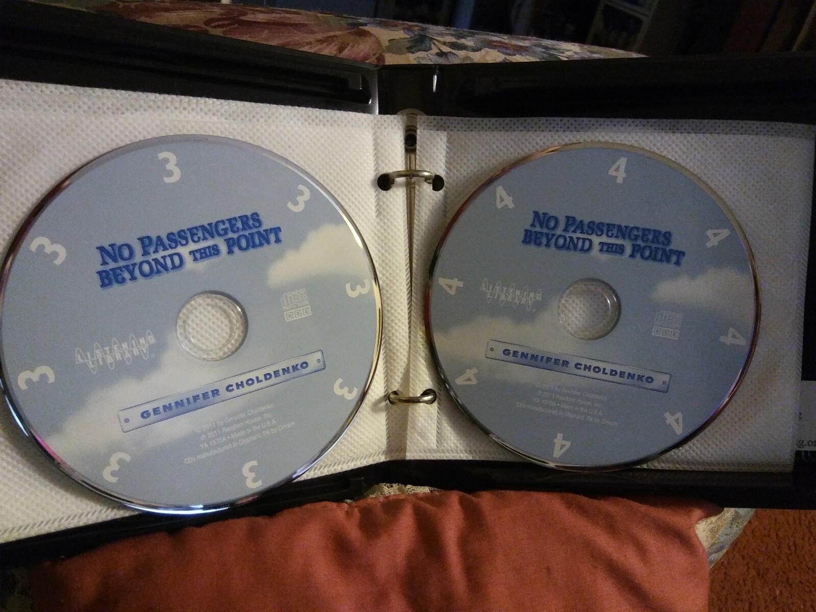 No Passengers Beyond This Point by Gennifer Choldenko Audio book 5CD's ...
