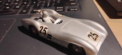 ANTIQUE-RARE-1/43-DIECAST-MARKLIN-1938 MERCEDES-UNPAINTED DRIVER-GERMAN ...