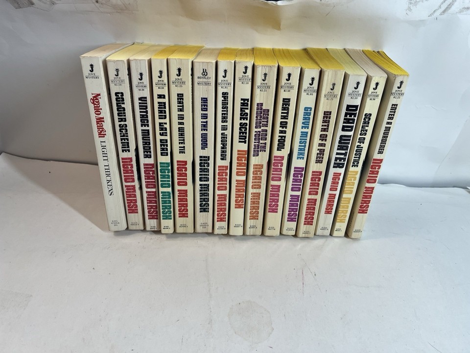 Ngaio Marsh 15 Book Lot Inspector Roderick Alleyn Crime Detective ...