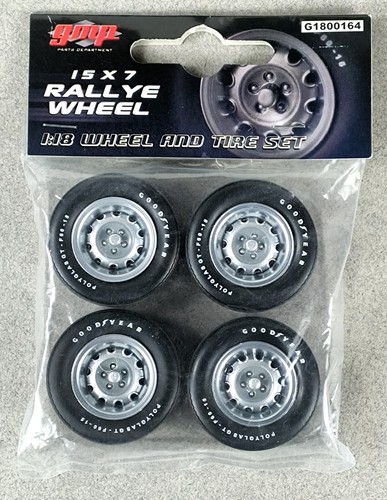 GMP Parts Dept. GoodYear Rallye Wheel & Tire set 1:18 scale G1800164 | eBay