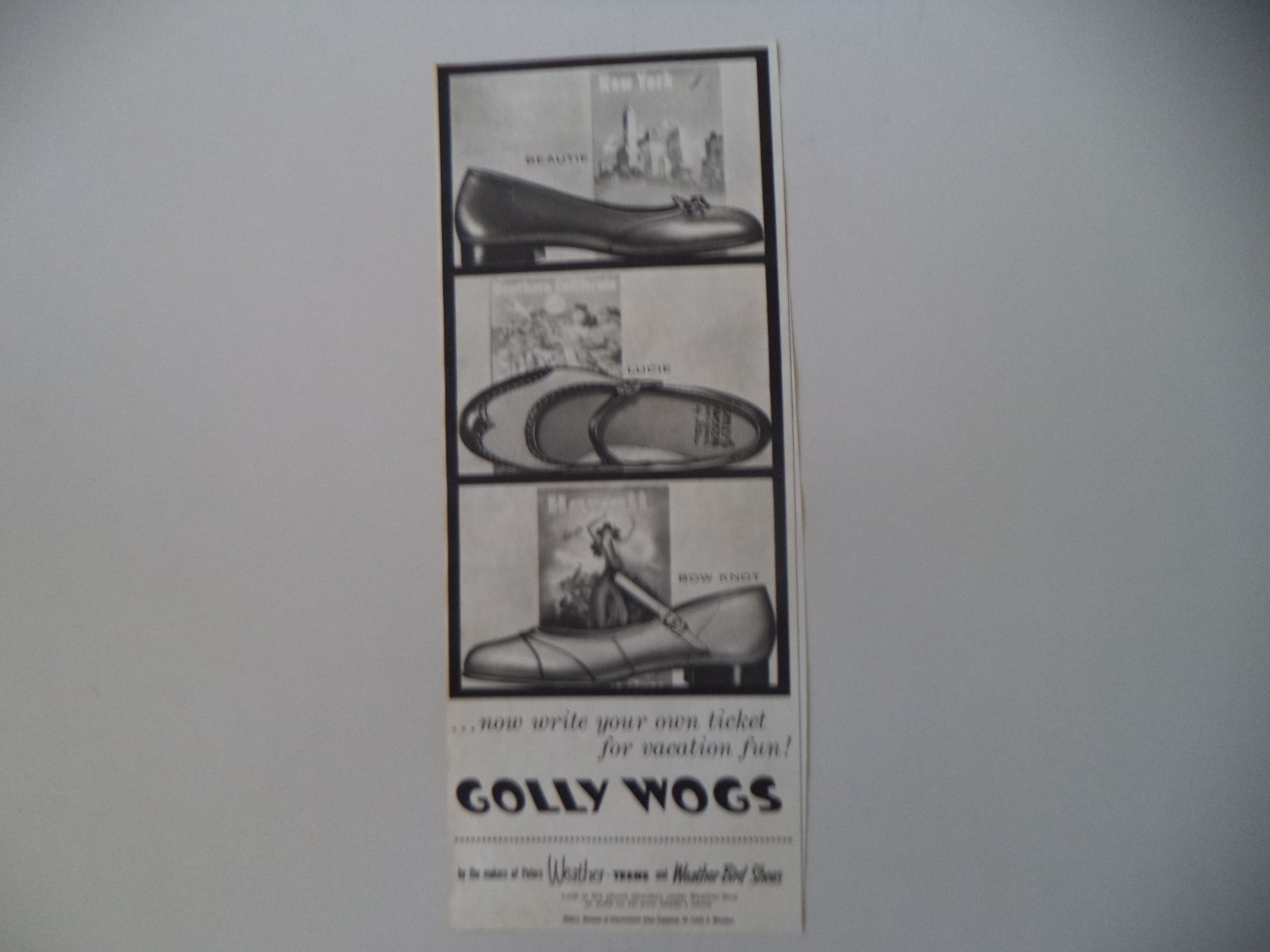 advertising Pubblicità 1953 GOLLY WOGS PETERS | eBay