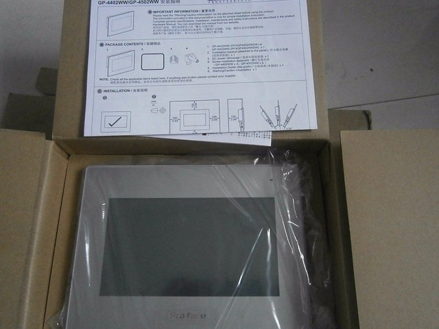 Pro-face GP4000E Series 7'' Touch Screen HMI Panel (PFXGP4402WADW) for sale online | eBay