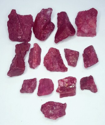 Loose 300.72 Ct Natural Red Beryl Bixbite Rough Lot Brazilian Beryl ...