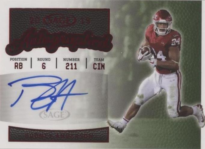 2019 Sage - Autographed Rodney Anderson #SA2 (AU, RC) for sale online ...