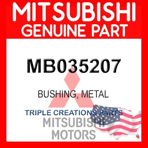 MB035207 Genuine Mitsubishi COLLAR,FR SUSP SPRING | eBay