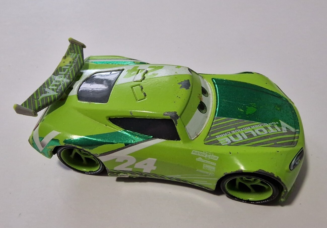 Disney Pixar Cars RS 24h Endurance Race Chase Racelott Diecast Toy (D)