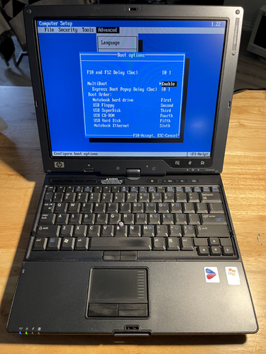 HP Compaq tc4200 Tablet; 12.1” Intel Pentium M CPU, 512MB RAM | eBay