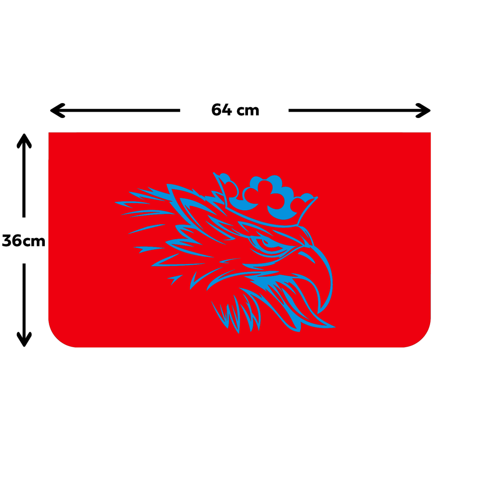 SCANIA Lorry HGV Truck Mudflaps 36 x 64 cm Red PVC Mud Flaps Light Blue ...