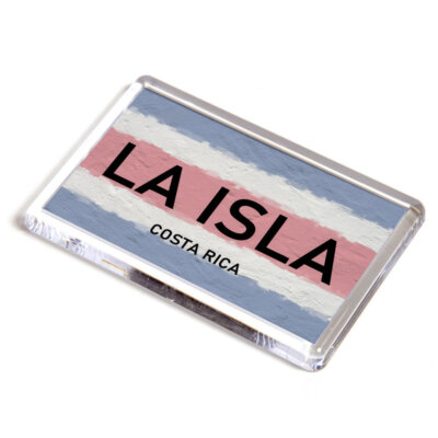 FRIDGE MAGNET - La Isla - Costa Rica Flag | eBay