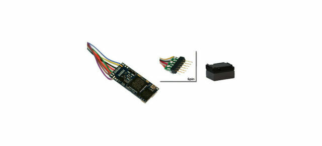ESU 58816 LokSound Micro 6 Pin on Harness DCC Sound Decoder With ...