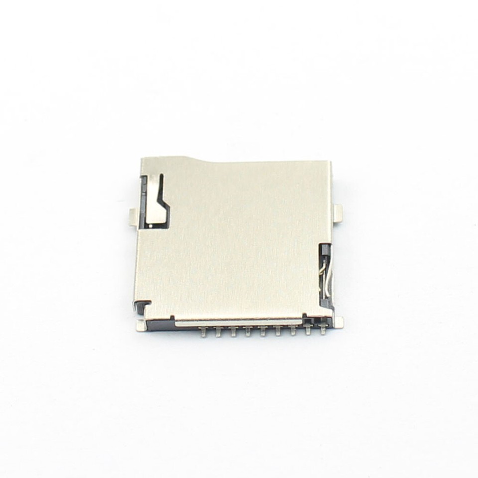 10Pcs Micro SD Card Socket Push-Push Type TransFlash TF 9 Pin Adapter ...