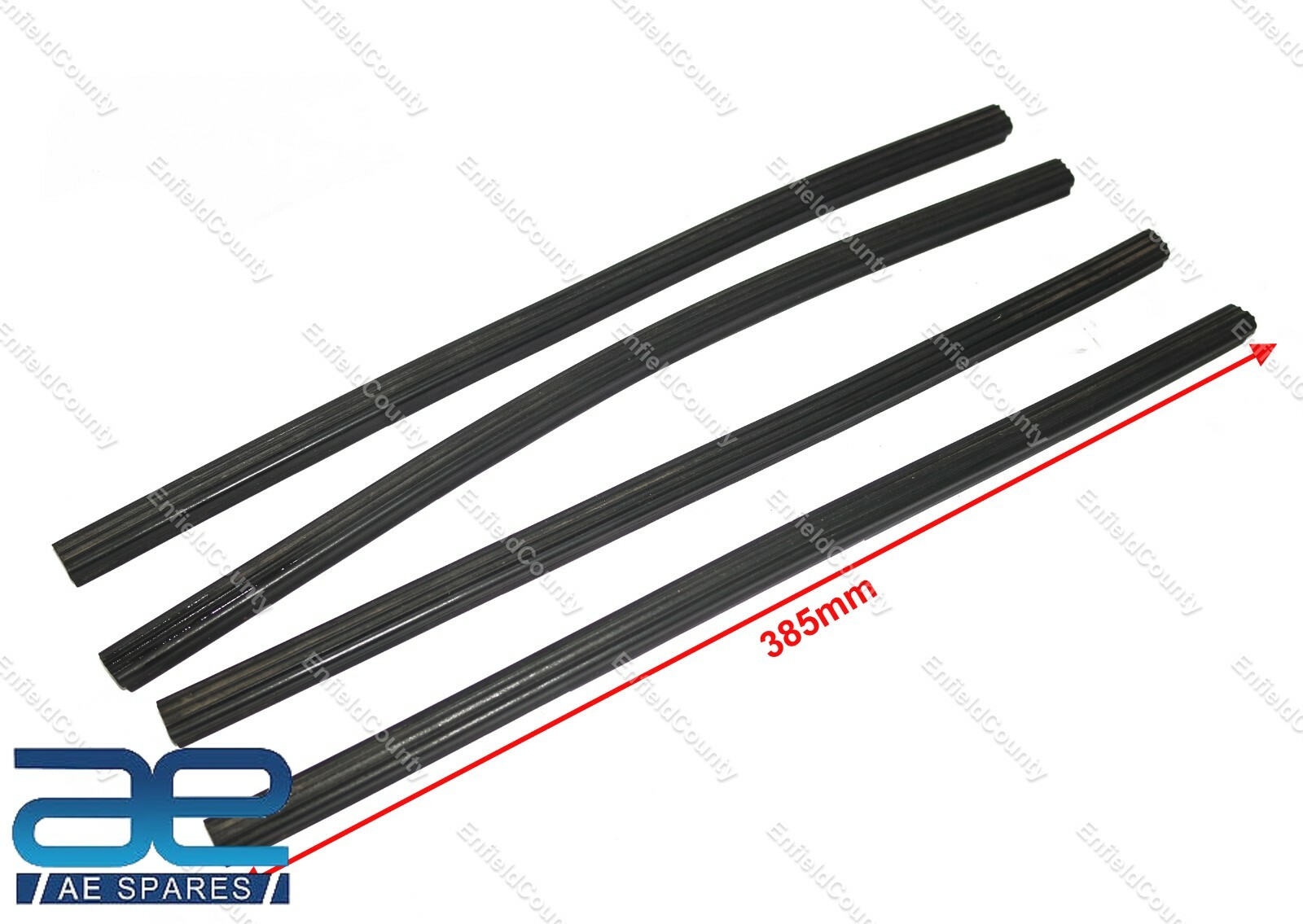 Lambretta GP DL Black Floor Channel Inserts Rubber Set of 4 Units | eBay