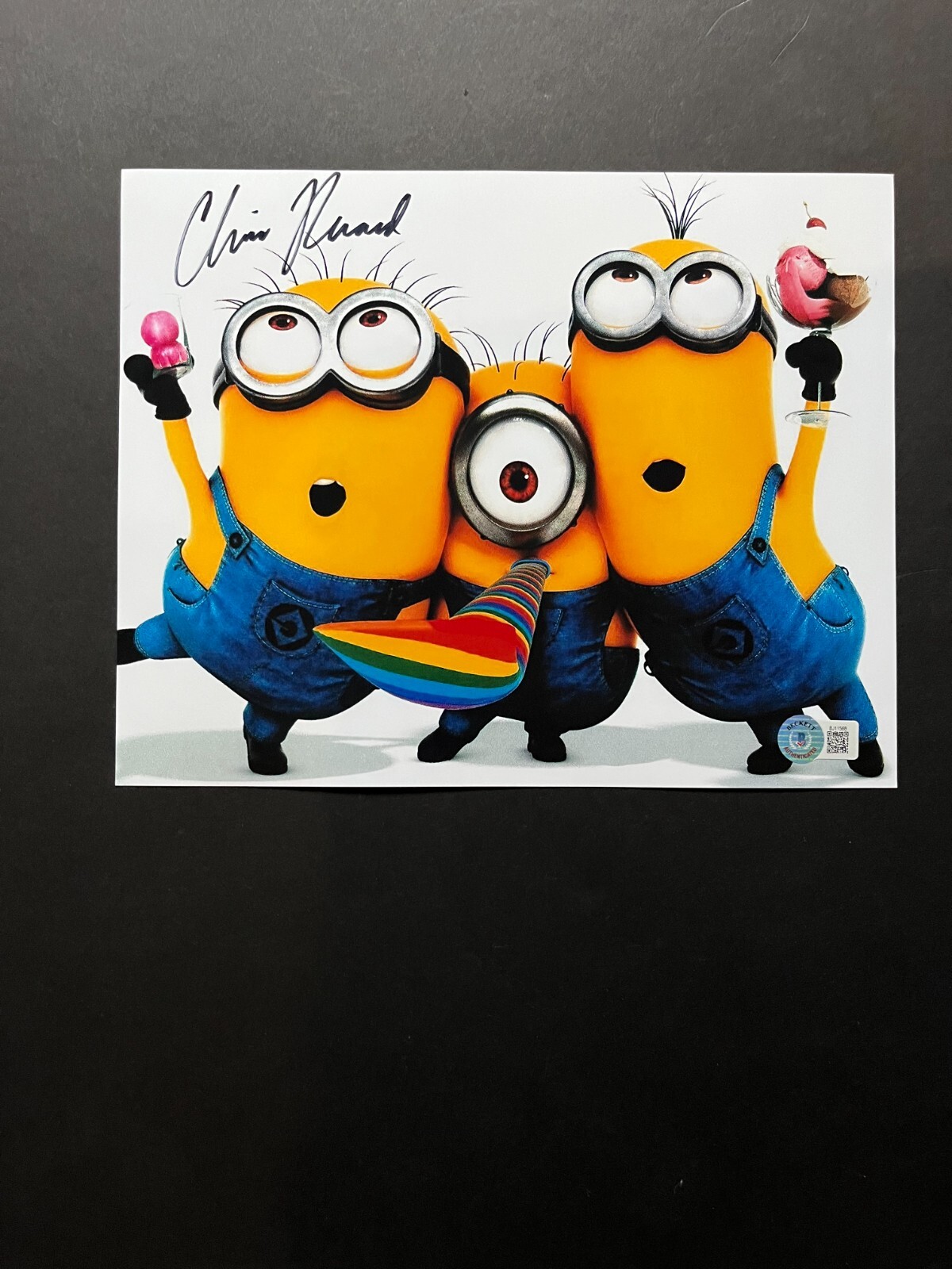 Chris Renaud autographed signed Despicable Me Minions 8x10 photo ...