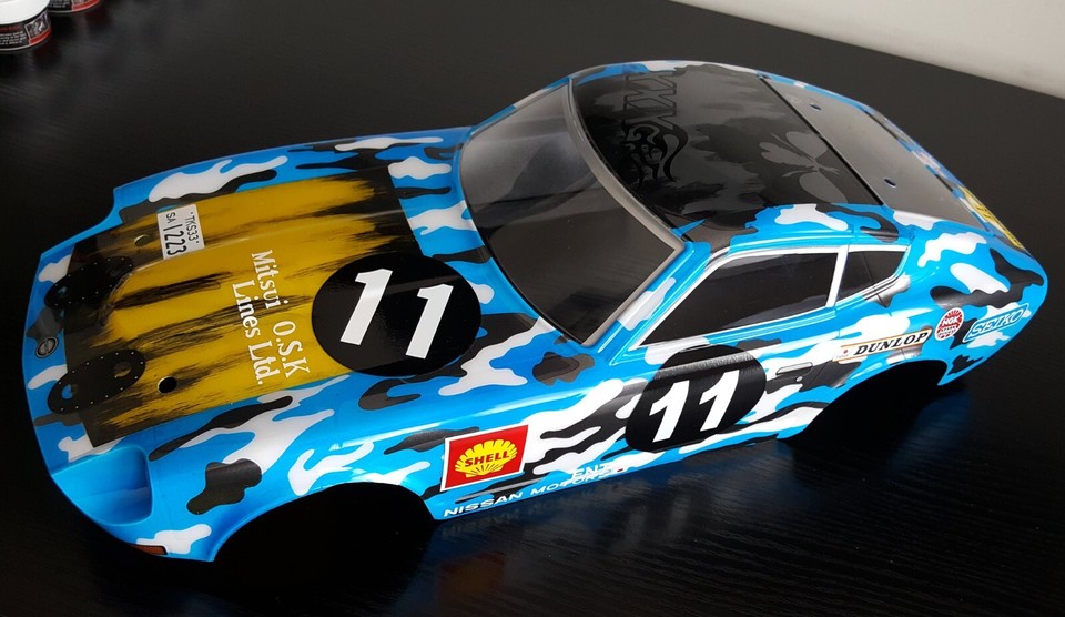 Camo RC Car Paint Masks - XXX Main Pre-cut Vinyl Body Stencils ~ NO ...