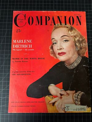 Rare Vintage 1953 Women’s Home Companion Magazine Cover - Marlene ...