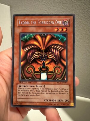 Exodia the Forbidden One - MC1-EN001 - Secret Rare Yu-Gi-Oh! Promo NM ...