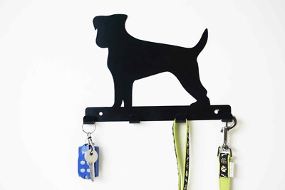 Jack Russell - Dog Lead / Key Hanger, Holder, Hook (metal) | eBay UK