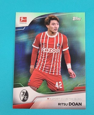 2022-23 Topps Jade Edition #67 Ritsu Doan SC Freiburg SOCCER Card G9 | eBay