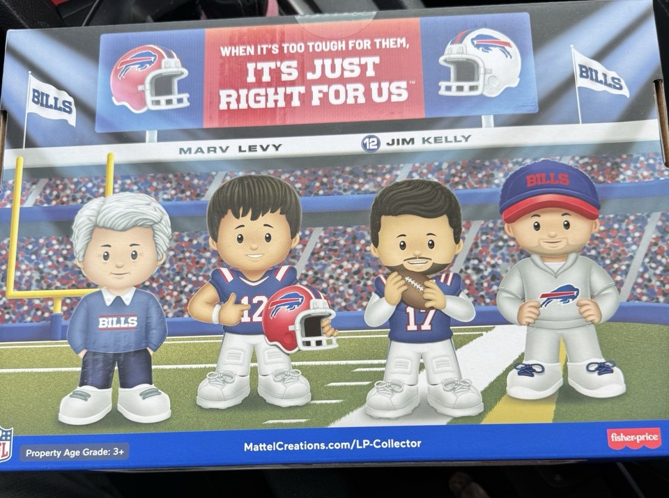 NEW Fisher-Price Little People Collector Buffalo Bills We Billieve 2025 ...