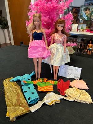 Vintage 1960’s & 1970’s Barbie Doll Cl ones with Clothes Dolls Bundle ...