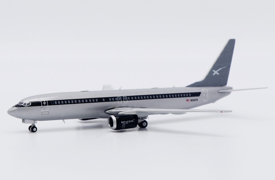 SpaceX B737-800 Reg: N154TS JC Wings Scale 1:400 Diecast Model XX40316 ...