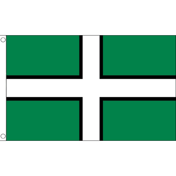 DEVON COUNTY FLAG 3' x 5' - COUNTY OF DEVON - ENGLAND FLAGS 90 x 150 cm ...