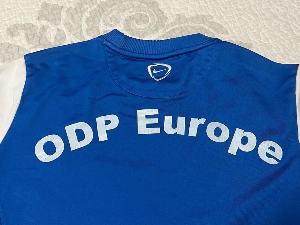 RARE Nike ODP Europe sweater jersey Kids Youth Medium Soccer Dri-Fit US ...