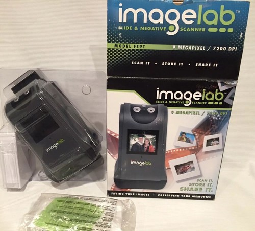 Imagelab 9 Megapixel Slide & Negative Scanner 7200 DPI Model FS9T ...