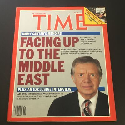 VTG Time Magazine October 11 1982 - Jimmy Carter / Ronald Reagan ...