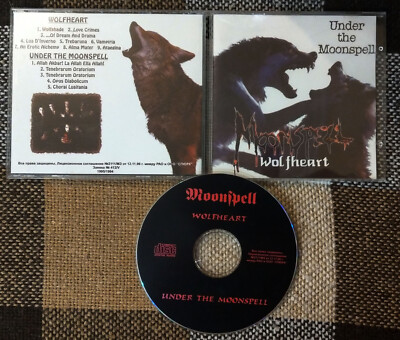 MOONSPELL – Wolfheart / Under the Moonspell (Rare CD) Released in 1995 | eBay