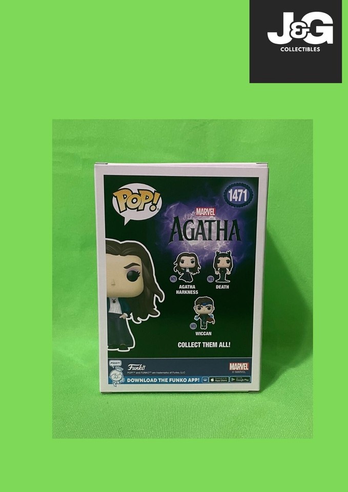Funko Pop! Marvel Agatha Harkness #1471 With Protector IN HAND READY TO ...