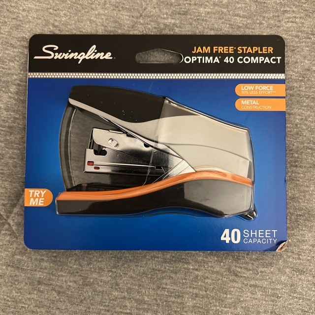 Swingline Optima 40 Compact Desk Stapler Silver for sale online | eBay