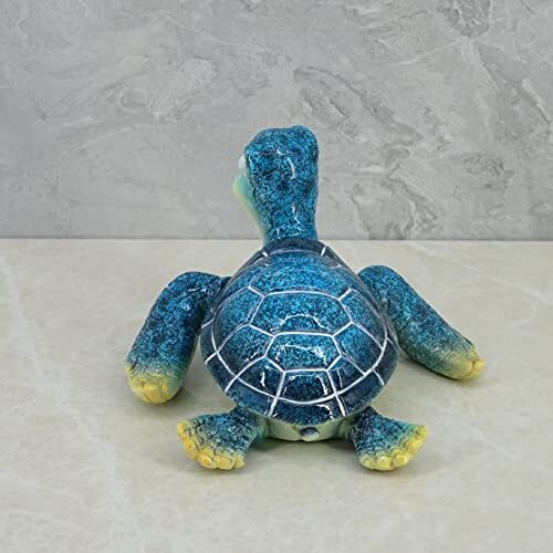 Decorative Resin Sea Turtle Statue. Lovely Baby Seaturtle Figurine ...