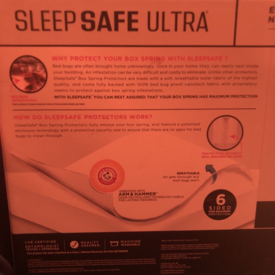Sleep Safe Ultra Twin Size Mattress Protector Ultimate Box Spring ...