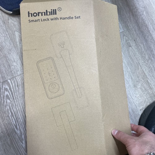 Hornbill Smart Lock W/ Keyless Entry With Front Door Handle Set | eBay