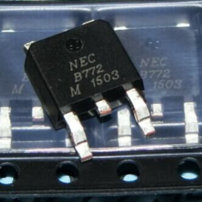 20/50/90pcs New 2SB772 B772 SMD TO-252 40V / 3A / 30W PNP SMD ...