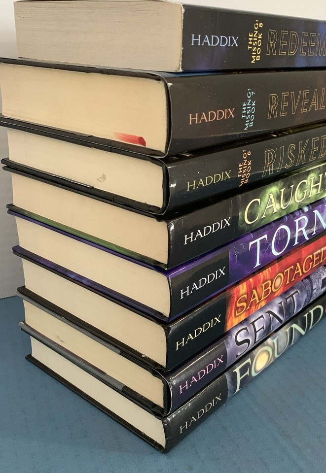 Lot of 8 ~ 7 HC & 1 PB Books~ Margaret Peterson Haddix ~ Complete ...