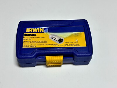 Irwin Hanson Deep Well Thread Chasers Metric Set 4pc | eBay