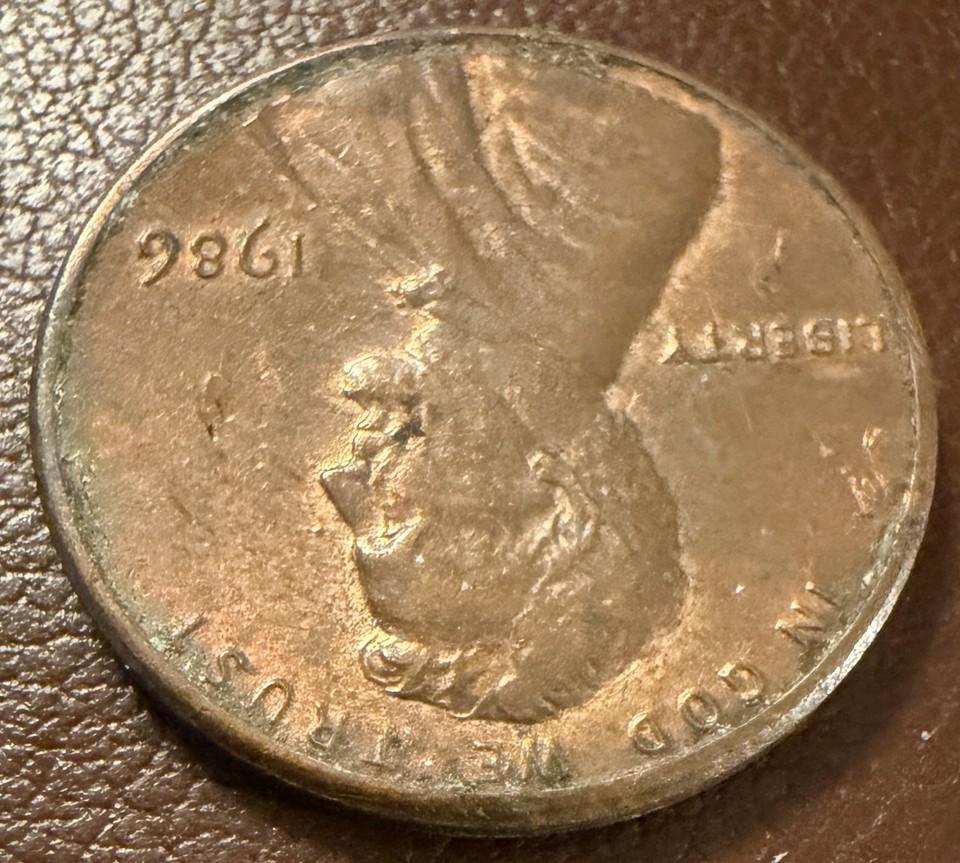 1986 Lincoln Memorial Penny No Mint Mark (#690) | eBay