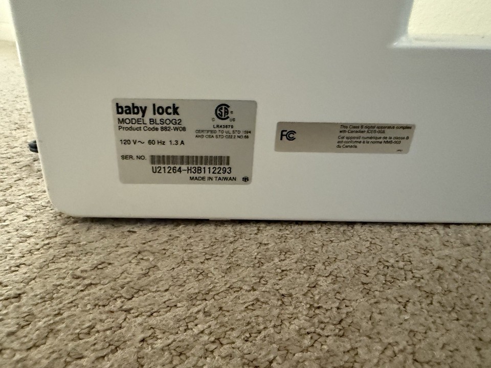 Baby Lock Ellisimo Gold II BLSOG2 Sewing + Embroidery Machine | eBay