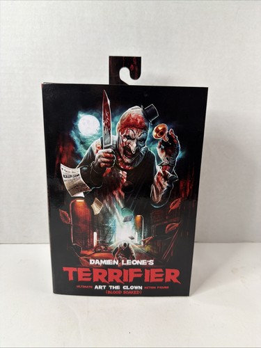 Neca Damien Leone's Terrifier Ultimate Art the Clown Blood Soaked ...
