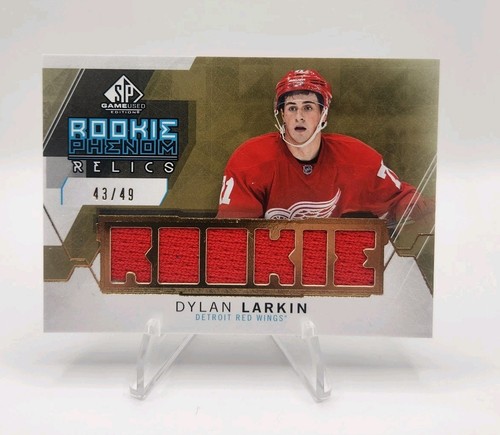 2015-16 SP Game-Used - 2015 Rookie Phenom Relics Dylan Larkin #RP-DL ...