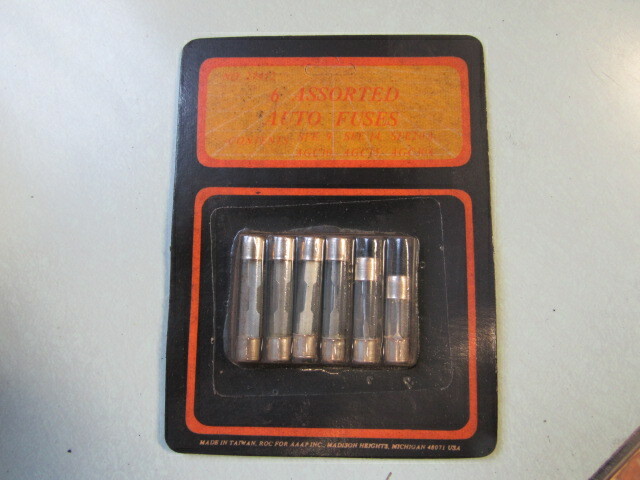 VINTAGE AUTO FUSE KIT 1950'S 1960'S 1970'S NOS | eBay