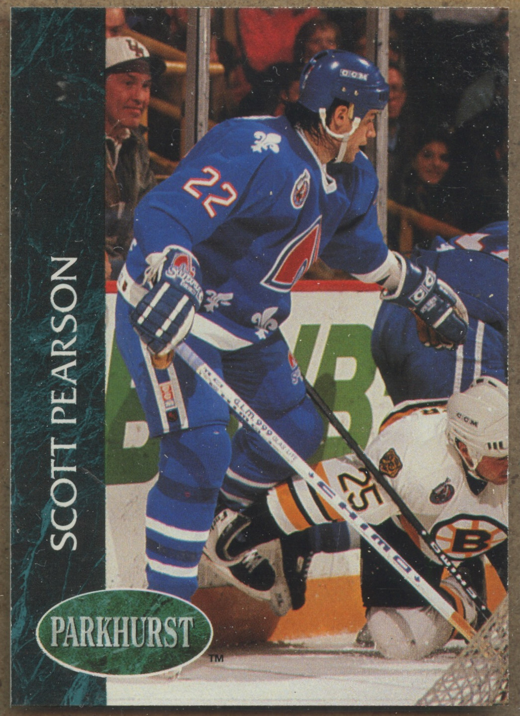 1992-93 Parkhurst #381 Scott Pearson Quebec Nordiques | eBay