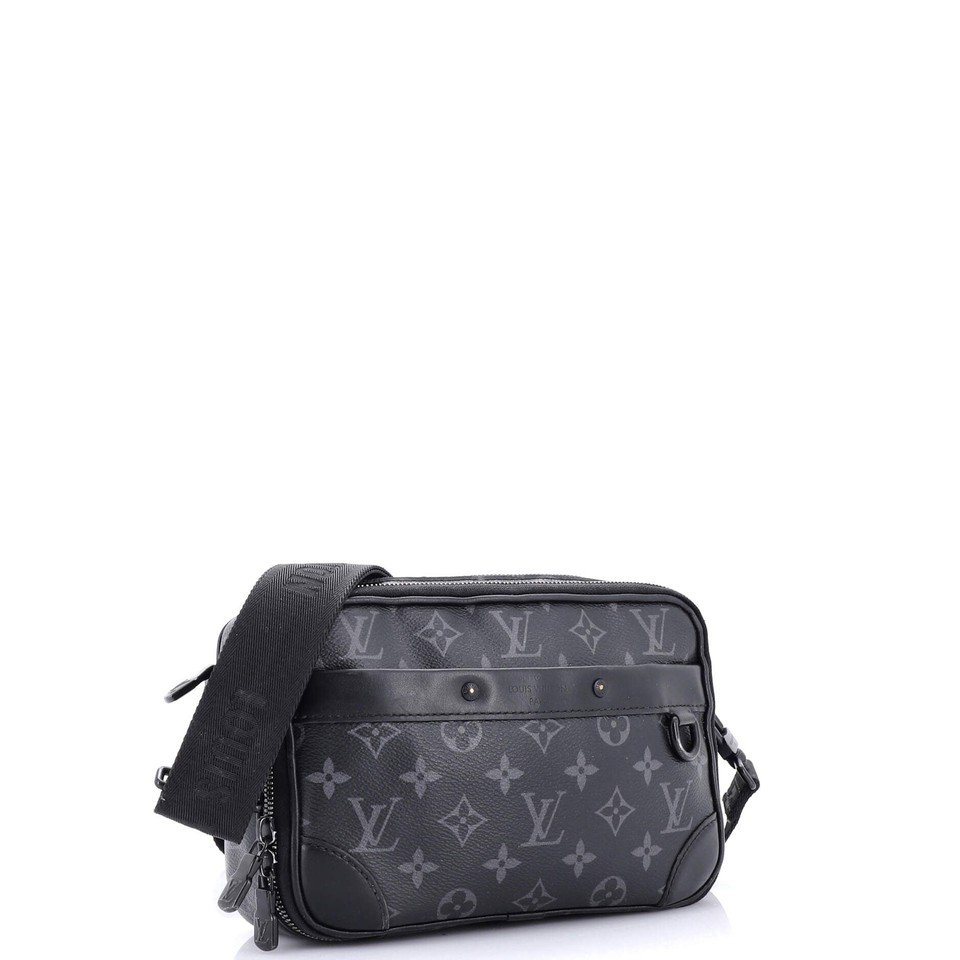 Louis Vuitton Alpha Messenger Bag Monogram Eclipse Canvas | eBay