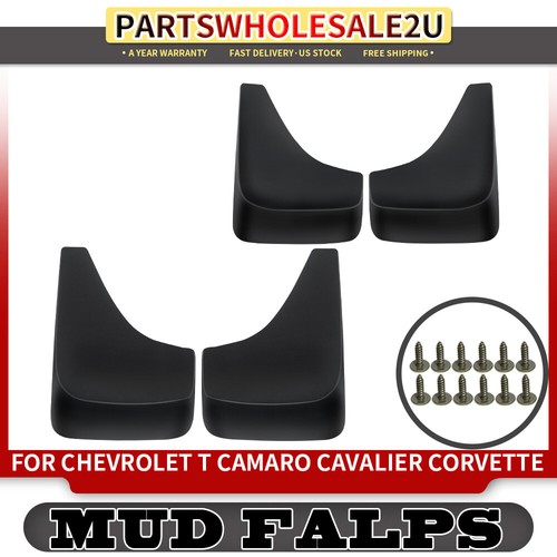 4Pcs Splash Guards Mud Flasp for Chevrolet Malibu Impala HHR Corvette ...