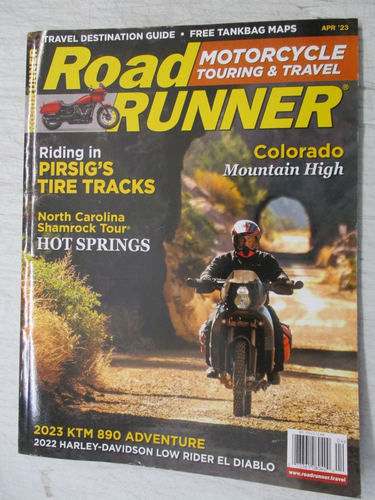 ROAD RUNNER MAGAZINE APRIL 2023 KTM 890 ADVENTURE HARLEY DAVIDSON EL ...